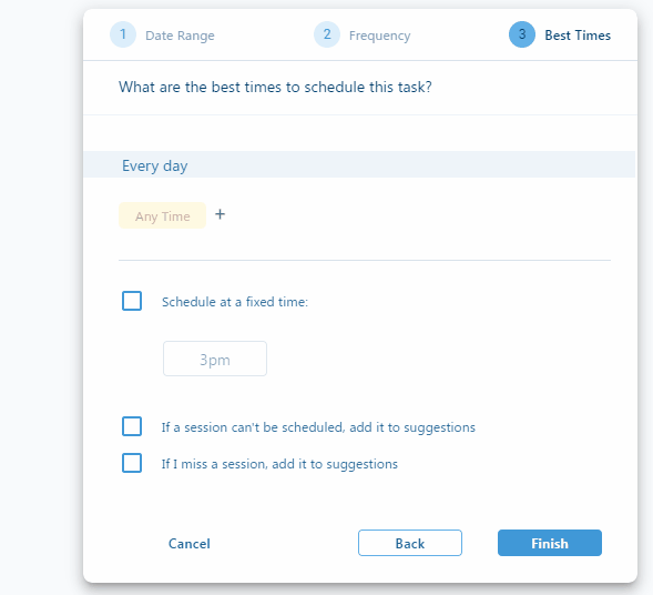 Planning Routines and Habits | SkedPal Knowledge Base