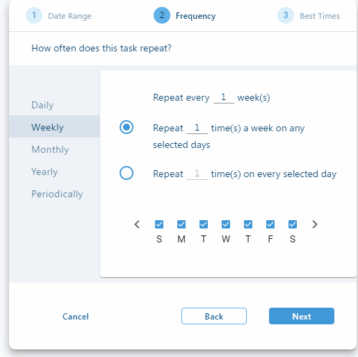 Planning Routines and Habits | SkedPal Knowledge Base